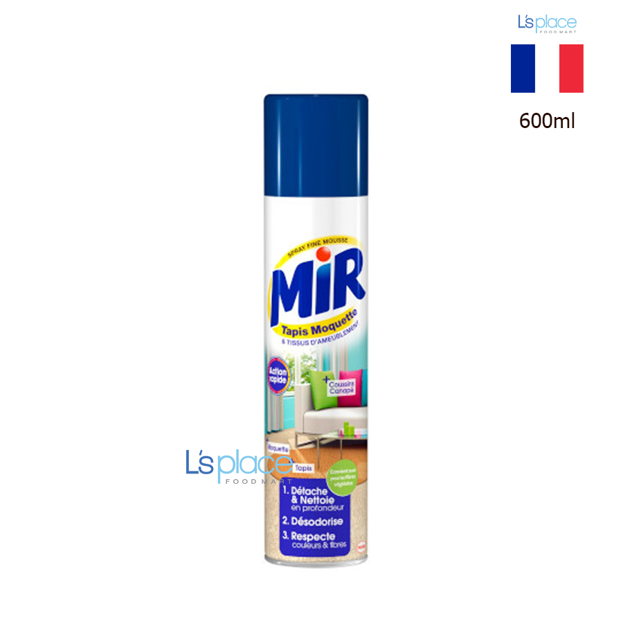 Mir Carpet Cleaner Xịt bọt khử mùi cho thảm – L's Place Foodmart