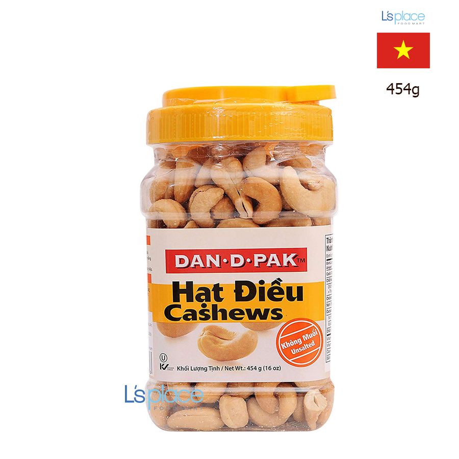 Dan D Pak Hạt điều không muối – L's Place Foodmart
