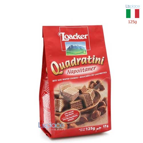 Bánh Loacker Quadratini Napolitan 125g – L's Place Foodmart