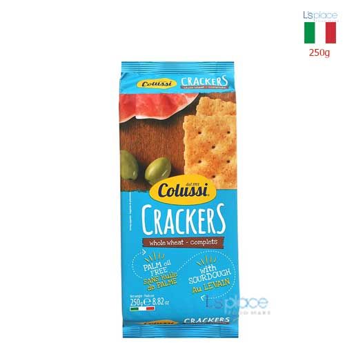 Bánh crackers Colussi Whole Wheat 250g*20 – L's Place Foodmart