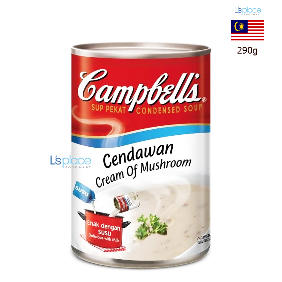 Campbell's Súp vị kem nấm – L's Place Foodmart