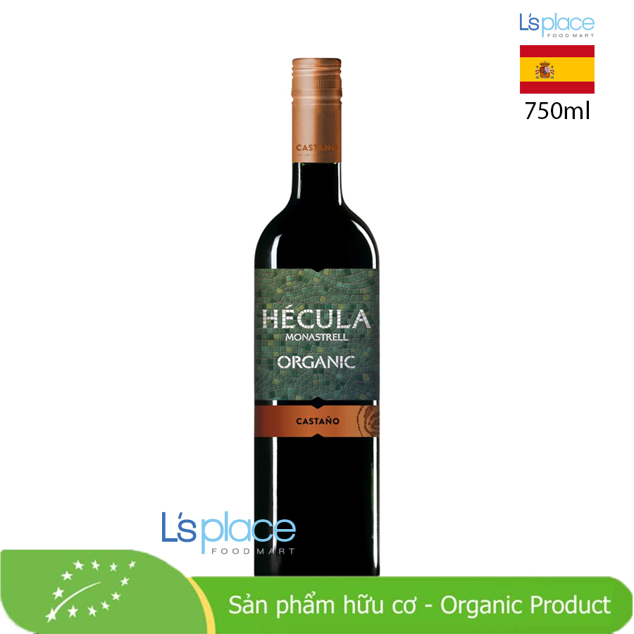 Castano Hécula Monastrell Vang đỏ hữu cơ – L's Place Foodmart