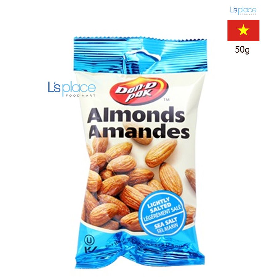 Dan.D.Pak hạnh nhân rang muối nhạt – L's Place Foodmart
