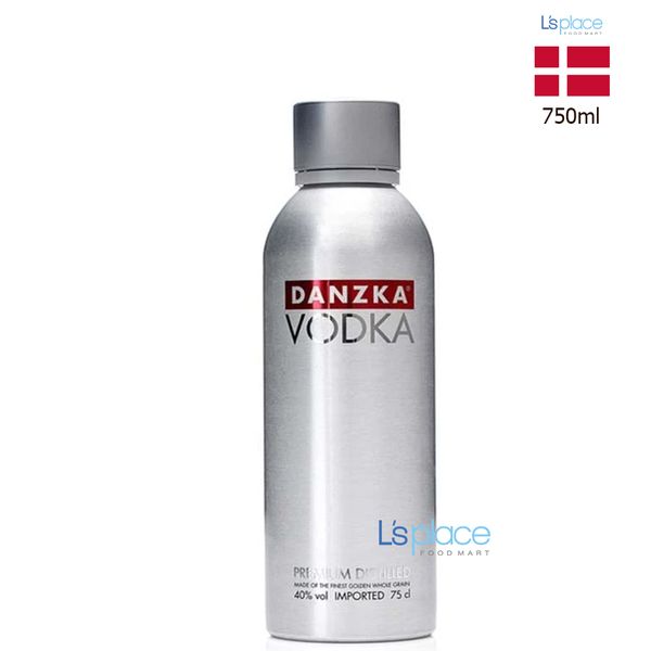 Danzka Rượu vodka nhôm trắng – L's Place Foodmart