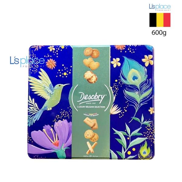 Desobry Bánh quy 6 vị hình hoa 2 màu – L's Place Foodmart