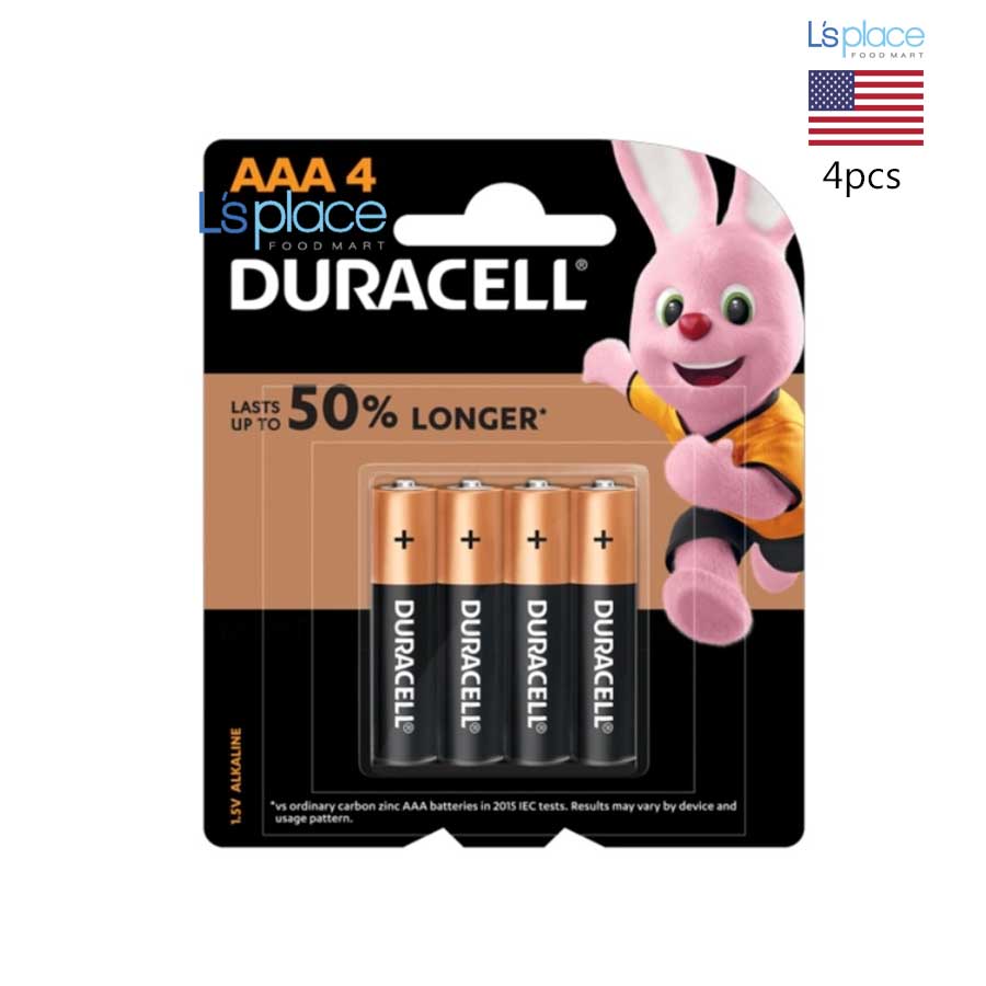 Duracell Pin AAA4 MN2400-LR03 - LsPlace Foodmart – L's Place Foodmart