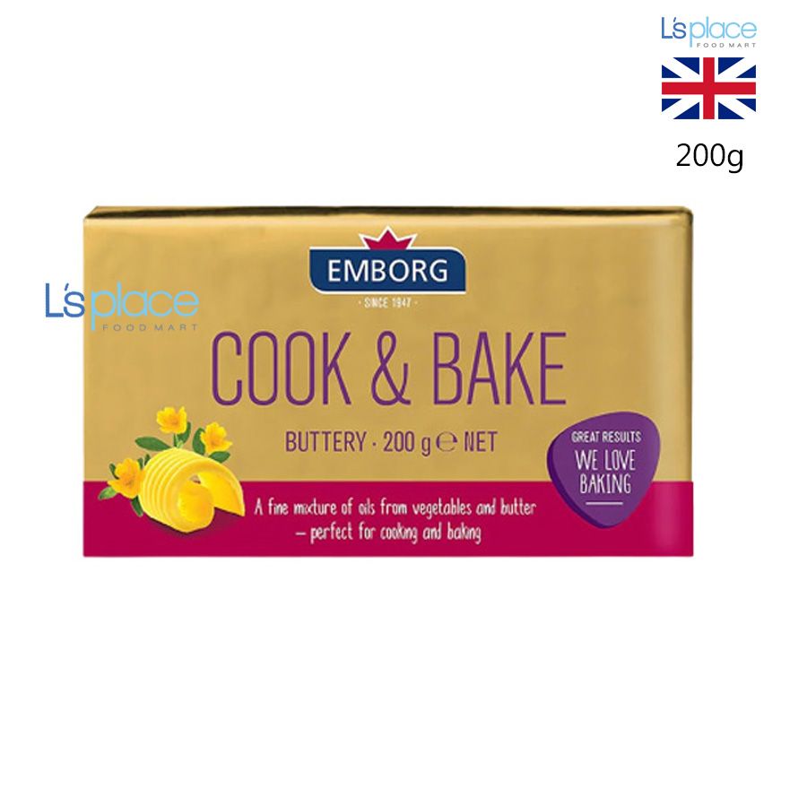 Emborg Bơ nhạt dùng cho Nấu ăn & Làm Bánh 80% độ béo - LsPlace Foodmar ...