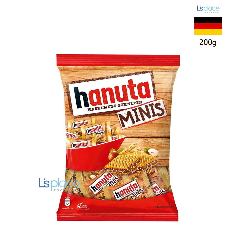 Ferrero Bánh xốp Hanuta Minis – L's Place Foodmart