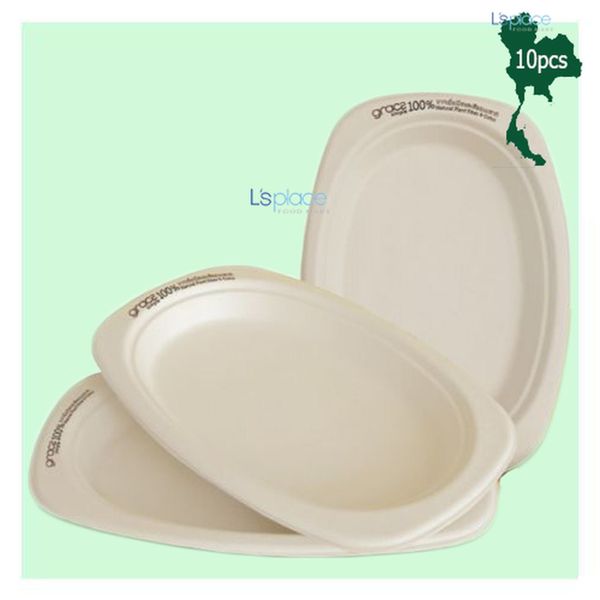 Gracz Simple Đĩa oval từ bã mía 6.5 Inches - LsPlace Foodmart – L's ...