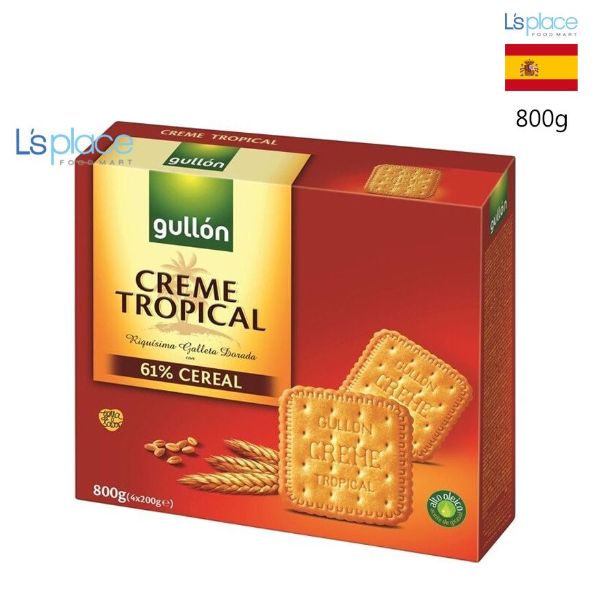 Gullon Creme Tropical Bánh Qui với 61% Ngũ cốc - LsPlace Foodmart – L's ...