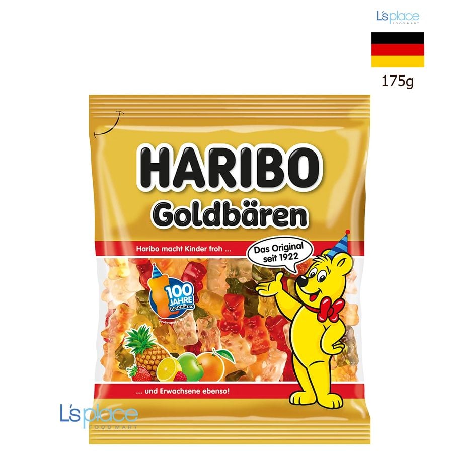 Haribo kẹo dẻo Gold Bears – L's Place Foodmart