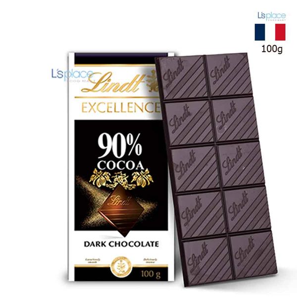 Lindt Excellence Socola 90% Cacao - LsPlace Foodmart – L's Place Foodmart