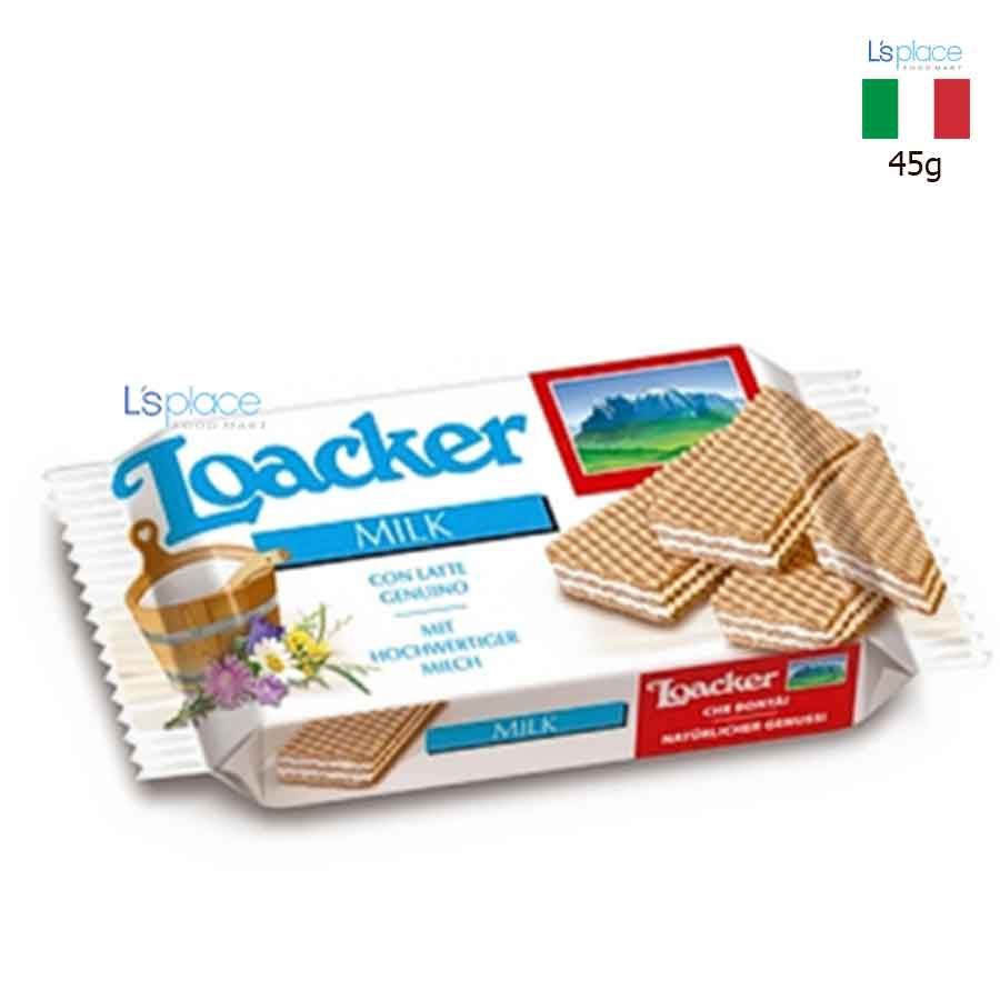 Loacker Bánh Xốp Sữa - LsPlace Foodmart – L's Place Foodmart
