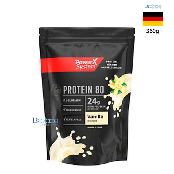 Power X System Bột Protein 80 hương vani – L's Place Foodmart