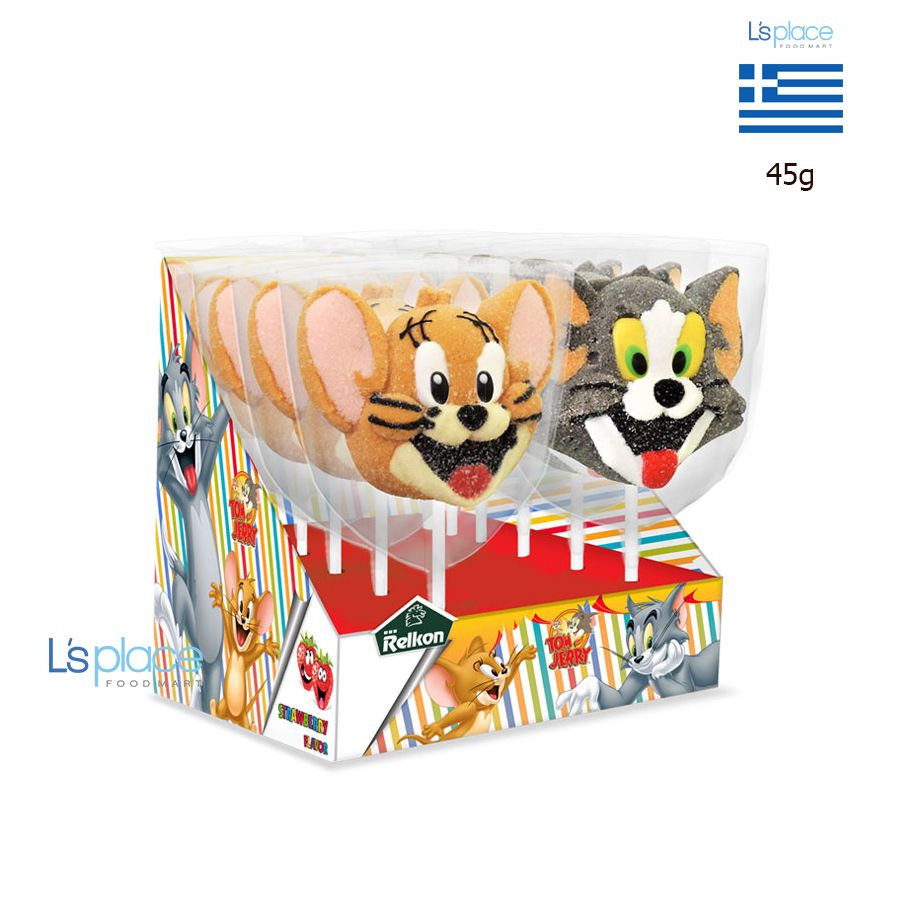 Relkon Kẹo que Marshmallow Tom & Jerry – L's Place Foodmart