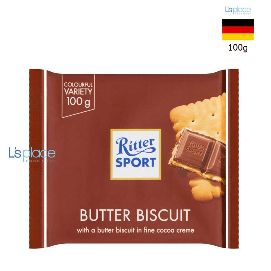 SCL Ritter Sport Butter Biscuit 100g – L's Place Foodmart