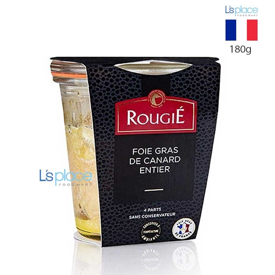 Rougie Pate gan vịt nguyên miếng – L's Place Foodmart