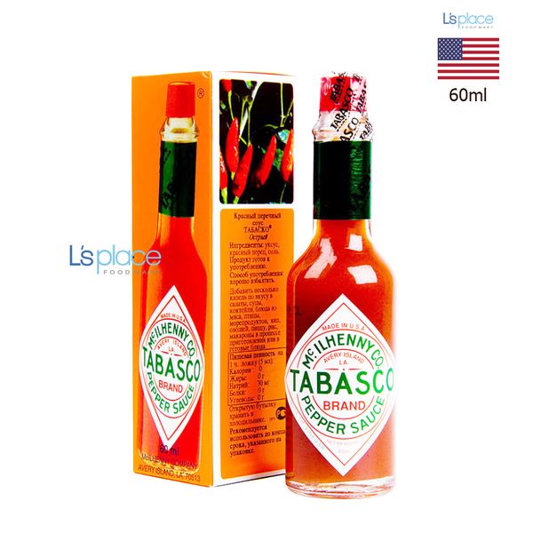 Tabasco Red Pepper sauce 60ml – L's Place Foodmart