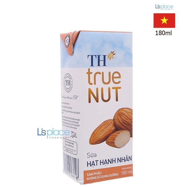 TH True Nut Sữa hạnh nhân hộp 180 – L's Place Foodmart