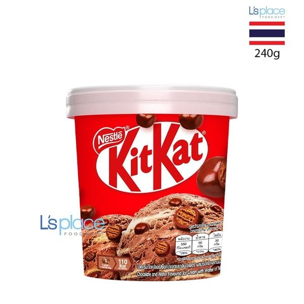 KitKat Kem hộp socola hạt bánh xốp – L's Place Foodmart
