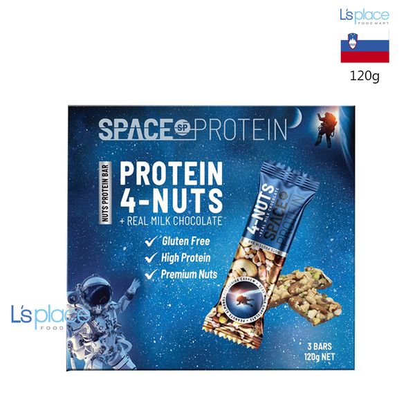 Space Protein Hộp thanh 4 loại hạt – L's Place Foodmart