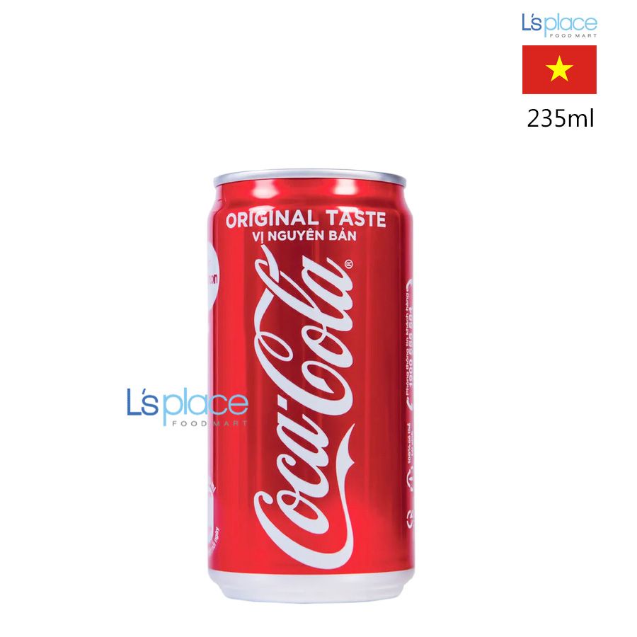 Coca Cola Nước ngọt lon nhỏ – L's Place Foodmart