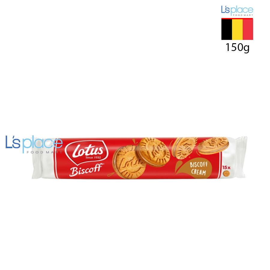 Lotus Biscoff Bánh quy kẹp nhân kem – L's Place Foodmart