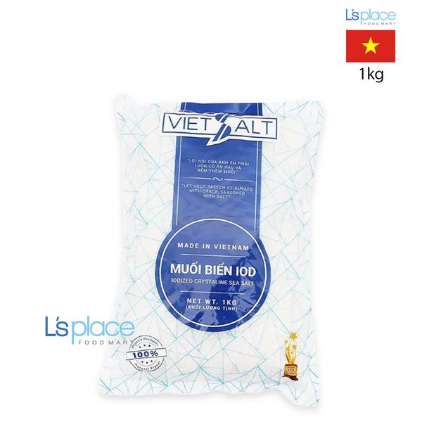 Vietsalt Muối biển iod – L's Place Foodmart