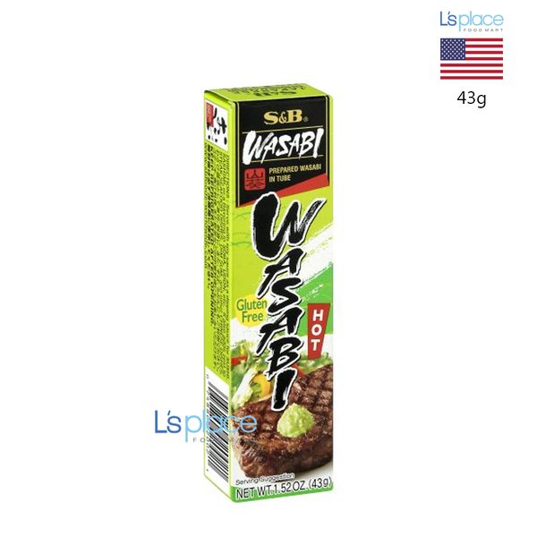 S&B Mù tạt Wasabi tuýp – L's Place Foodmart