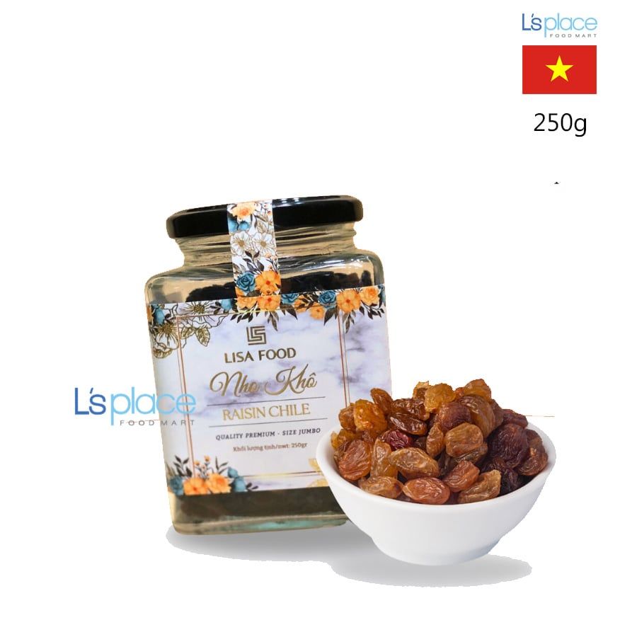 Lisa Food Nho khô Chi Lê – L's Place Foodmart