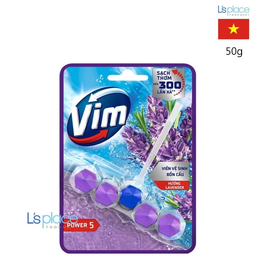 Vim Viên treo bồn cầu hương Lavender – L's Place Foodmart