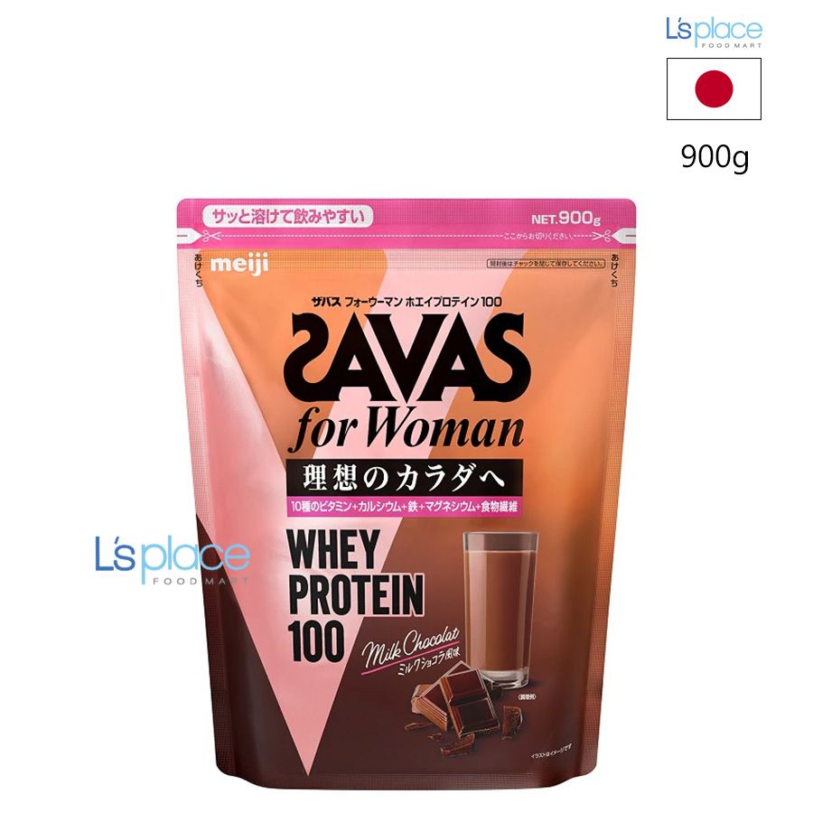 Meiji Bột whey protein 100 Savas Multi Vitamin Mineral vị socola sữa ...