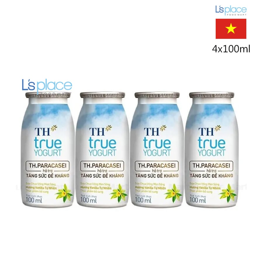 TH True Milk Lốc sữa chua uống vị Vani – L's Place Foodmart