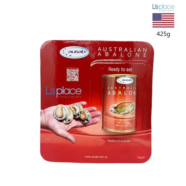 Ausab Bào ngư Úc ăn liền đóng hộp – L's Place Foodmart