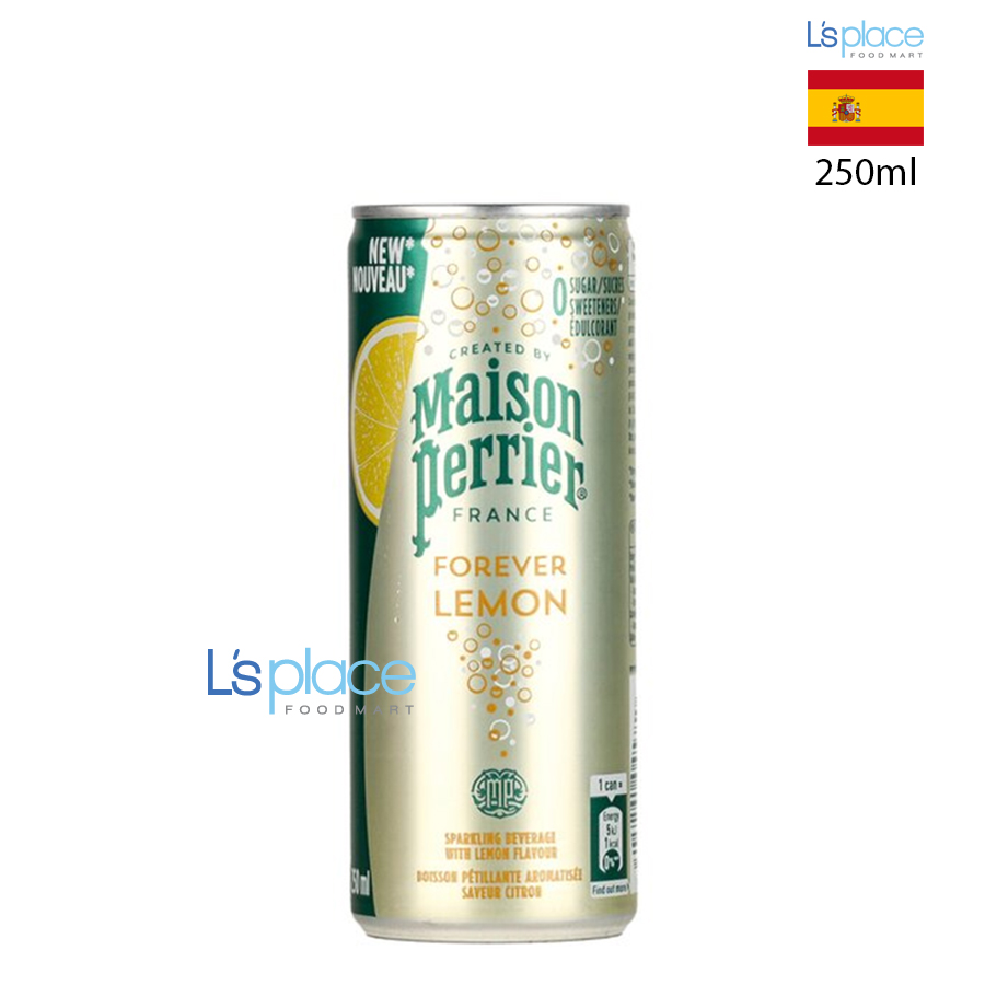 Maison Perrier Nước có ga vị chanh vàng Forever Lemon – L's Place Foodmart