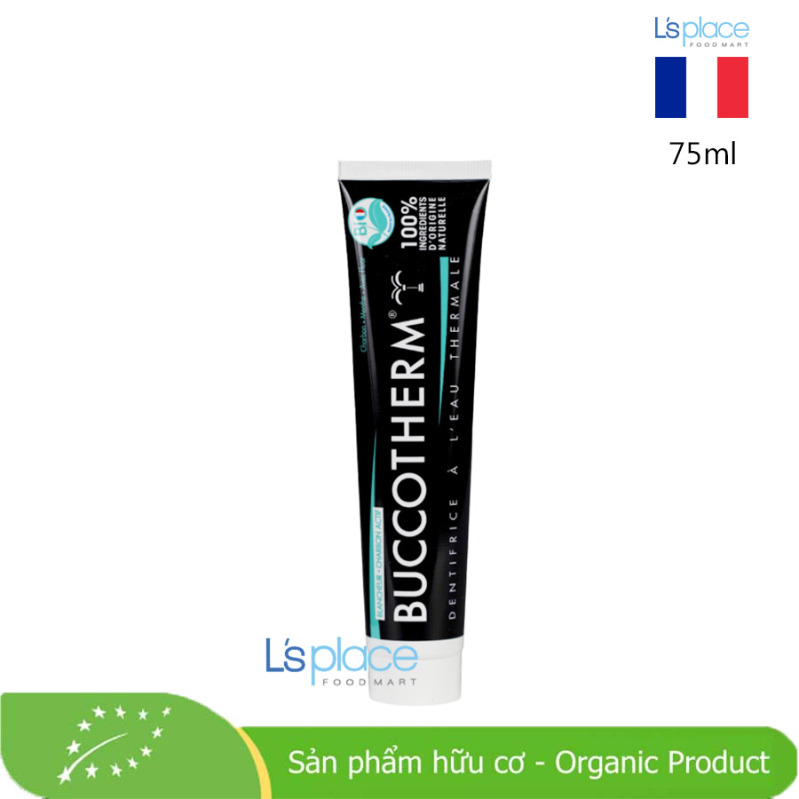 Buccotherm Kem đánh răng hữu cơ than tre – L's Place Foodmart