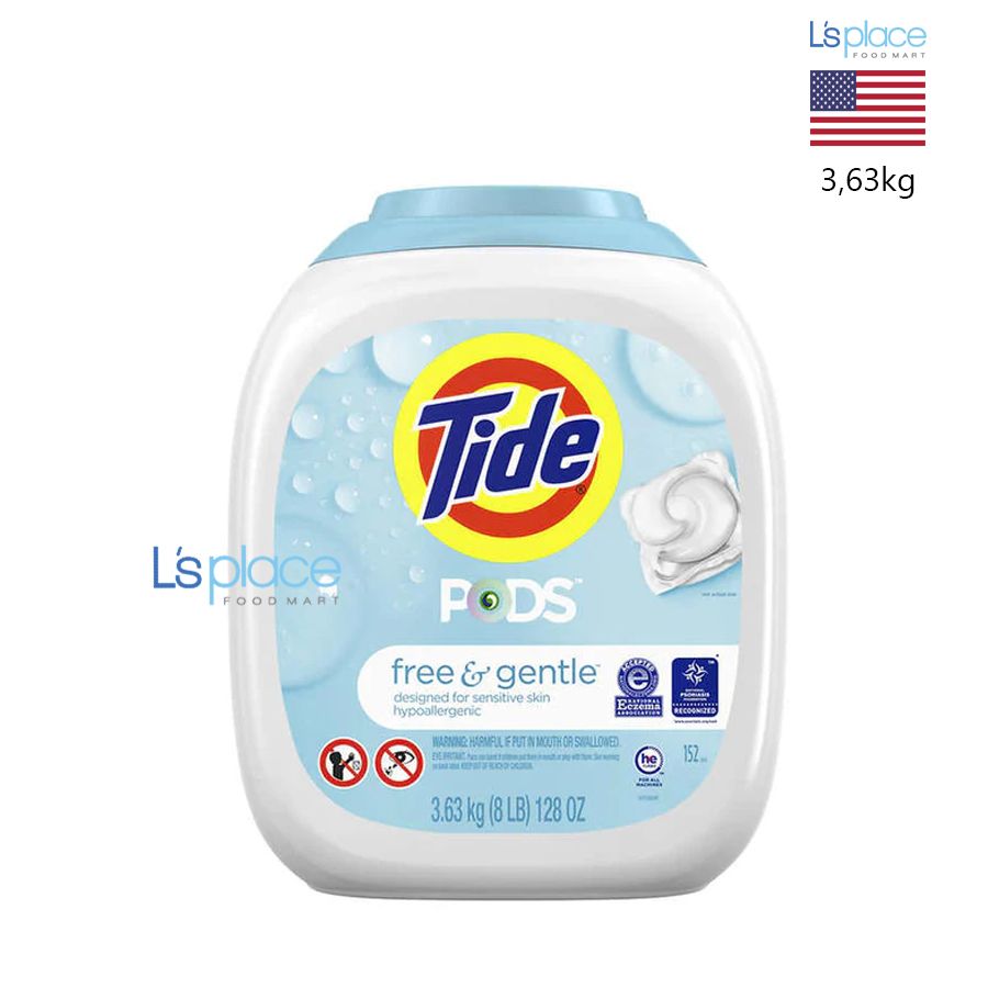 Tide Pods Viên giặt Free & gentle – L's Place Foodmart