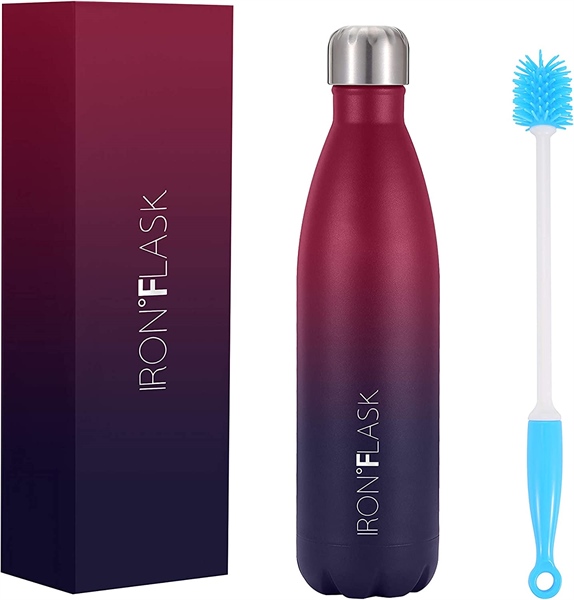 IRON FLASK - Bình nước 2 lớp giữ nhiệt 740ml - Dark Rainbow (Đỏ Tím ...