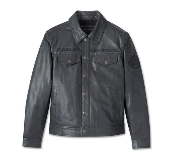 Harley-Davidson Iron Mountain Men's Leather Coat 97002-24VM – Thời ...