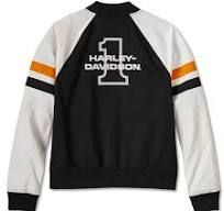 Harley-Davidson® Women's Stacked Bar & Shield Bomber Jacket 97405-25VW ...