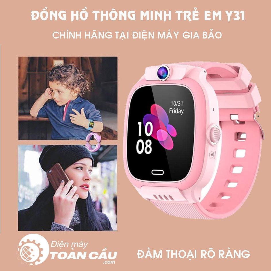 Đồng hồ thông minh định vị trẻ em y31, lắp sim nghe gọi độc lập 2 chiề – Điện máy toàn cầu