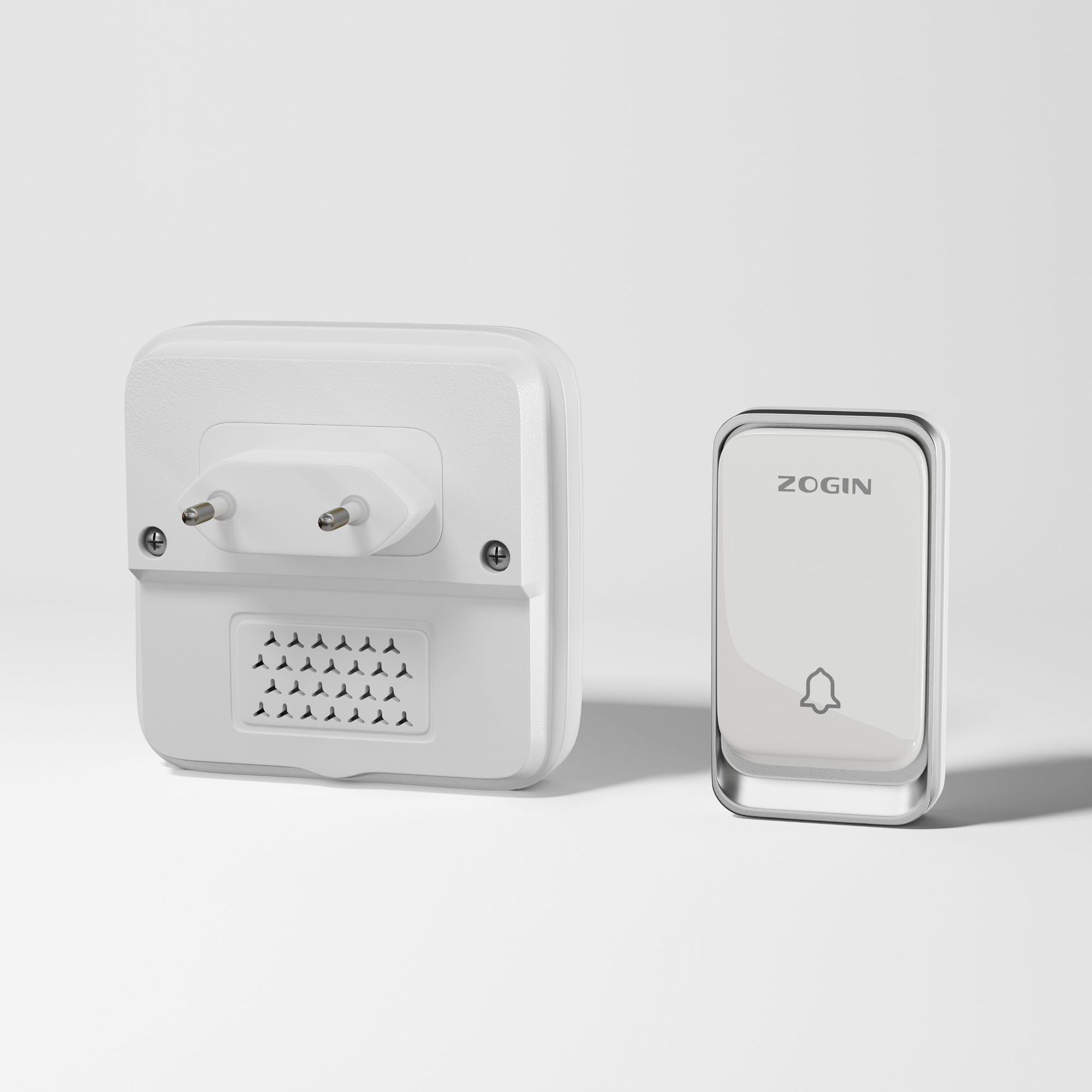 Chuông cửa không dây nút ấn không dùng pin ZOGIN khoảng cách 150m ...