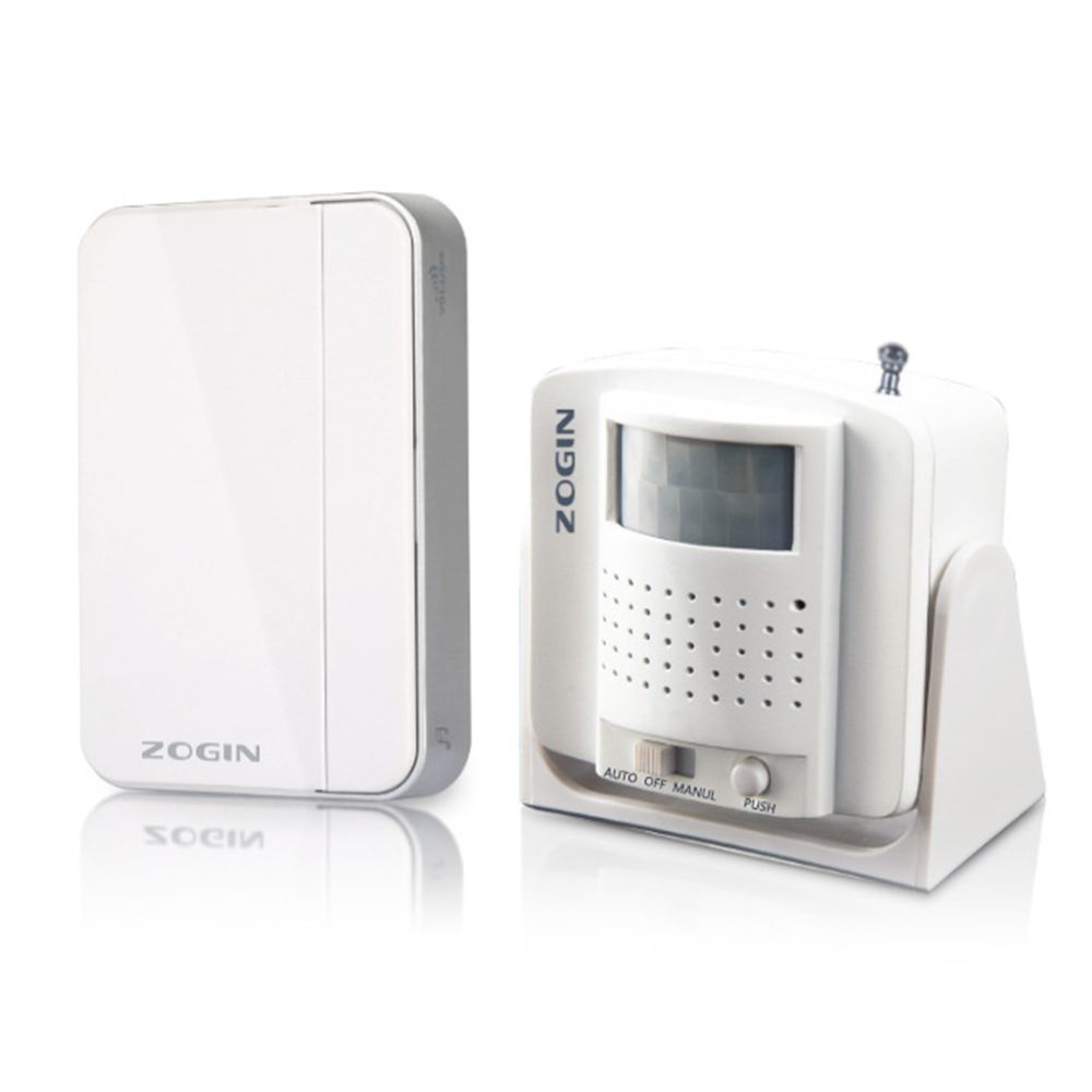 Chuông báo khách kiêm chống trộm hồng ngoại cao cấp ZOGIN khoảng cách ...