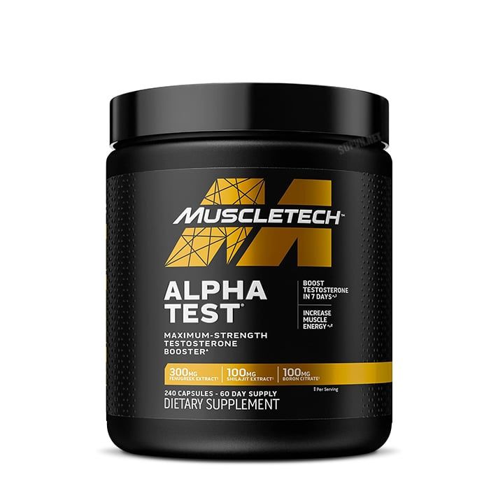 MuscleTech Alpha Test - Tăng Testosterone Tự Nhiên – SUPVN
