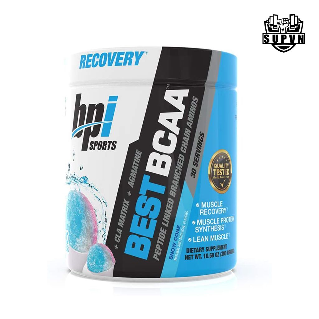 Best BCAA 30 Servings | Tăng Tốc Độ Hồi Phục Cơ – SUPVN