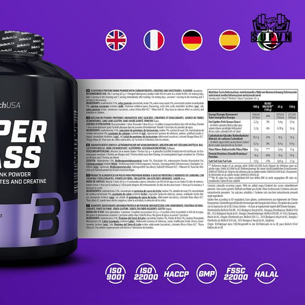 Biotech Hyper Mass 4000g Tăng Cân Hạn Chế Mỡ – SUPVN