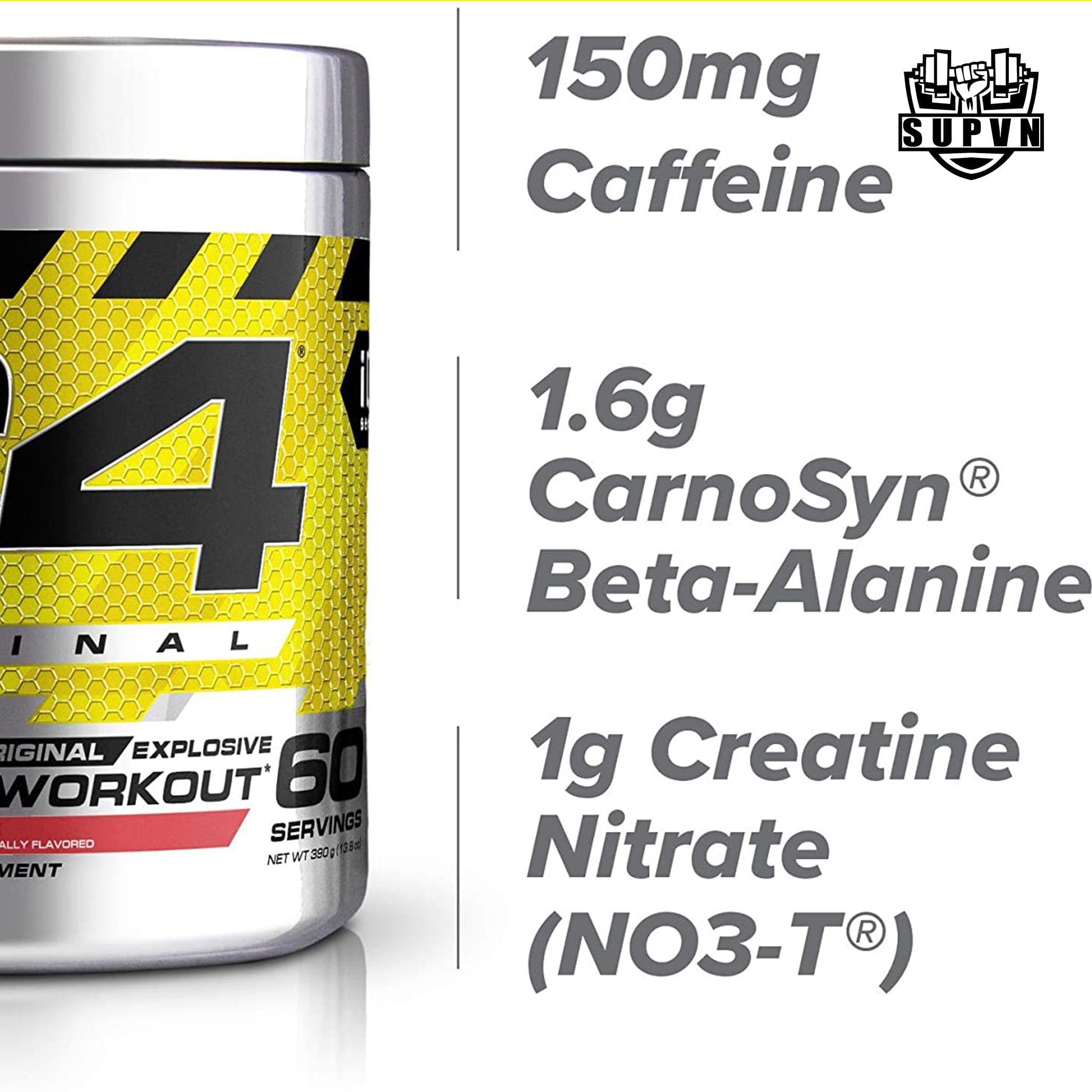 C4 Original 60 Servings | Sức Mạnh Bùng Nổ – SUPVN