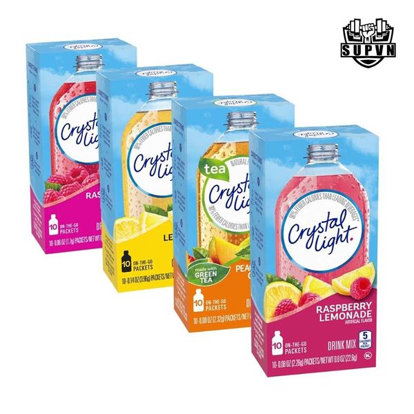 Bột Pha Nước Trái Cây Crystal Light Mùi Vị Tươi Mát – SUPVN