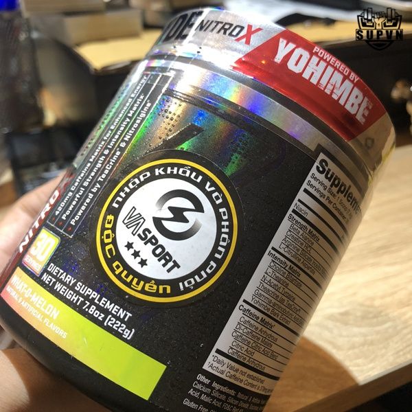 Mr Hyde NitroX Pre Workout - Giữ Sự Tập Trung Tuyệt Đối – SUPVN