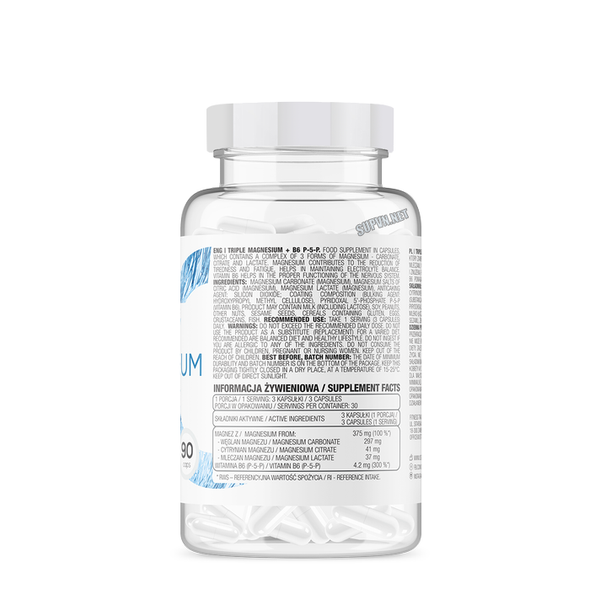 Ostrovit Triple Magnesium + B6 P5P – SUPVN